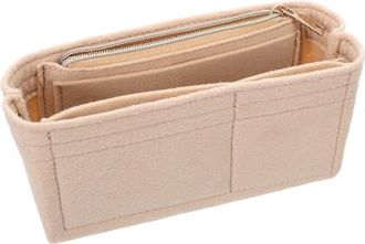 BESPORTBLE Pochette Int&eacute;rieure Feutre Rangement pour Sac &agrave; Main Organisateur de Sac Doublure avec Fermeture &Eacute;clair Insert pour Maquillage et Essentiels