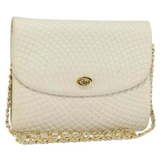 Bally Pre-owned Leder Schultertasche - - Pre-owned - Damen - Wei&szlig; - ONE SIZE