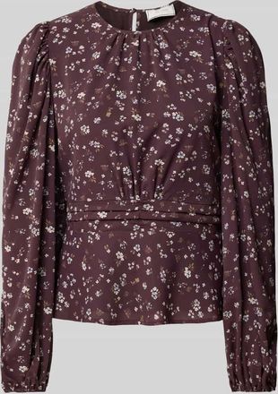 Neo Noir Regular Fit Bluse im Allover-Look Modell Delphine