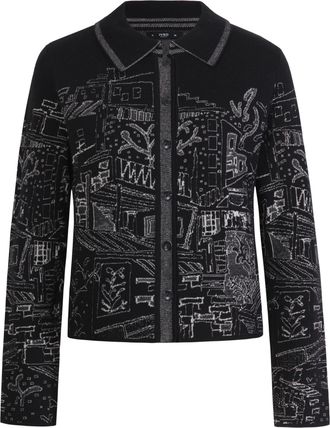 Ivko Jacquard-Jacke, Favela-Muster