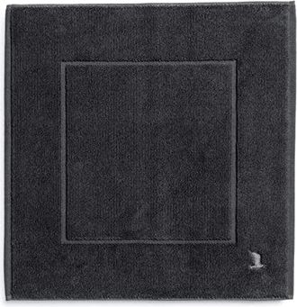 Möve Superwuschel Badteppich 60 x 60 cm aus 100% Baumwolle, dark grey