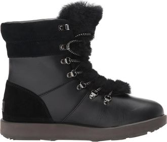 UGG Ugg, Femme, Chaussures, Noir, Taille: 36 EU Bottine dhiver &agrave; lacets
