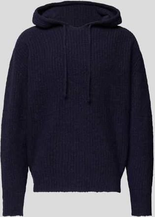 Lardini Hoodie in Strick-Optik