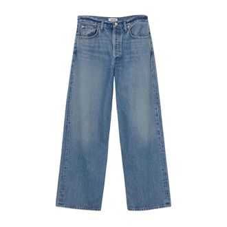 A Gold E Baggy Jeans in Libertine-Stil - - Jeans - Damen - Blau - W28