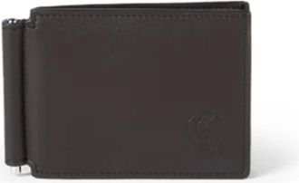 Brunello Cucinelli Homme, Accessoires, Noir, Taille: ONE Size Portefeuille en cuir de veau