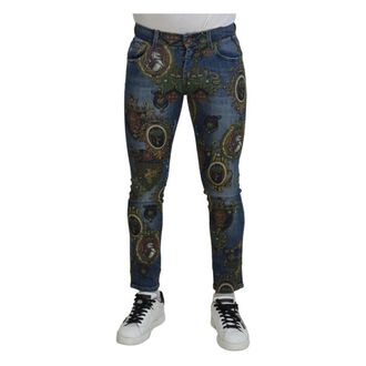 Dolce & Gabbana Slim-fit Jeans - - Jeans - Herren - Mehrfarbig - S