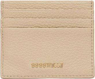 Coccinelle Kreditkartenetui MW5 Metallic Soft E2 MW5 12 95 01 Beige