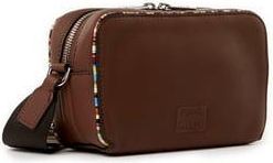 Paul Smith Leder Umhängetasche - braun