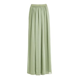 Swing Maxi-Rock mit R&uuml;ckrei&szlig;verschluss - - Skirts - Damen - Gr&uuml;n - XS