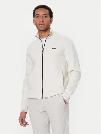 HUGO BOSS Strickjacke League FZ 50547505 &Eacute;cru Regular Fit