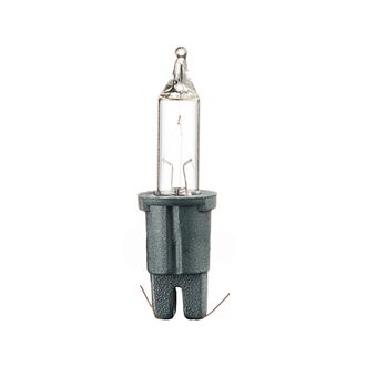 Konstsmide 2121-050SB Ersatzbirne / Gl&uuml;hlampe/ f&uuml;r Minilichterketten / 24V, 1,2W / 5er Blister / Steckfassung, gr&uuml;n