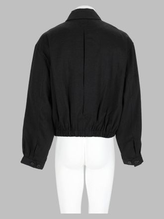 Jacquemus Linen Blend Jacket - Black