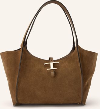 Tod's Tods Shopper T Timeless Small braun