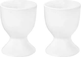 Argon Tableware Klassische Eierbecher - 5cm - Pack Von 2 - Weiß