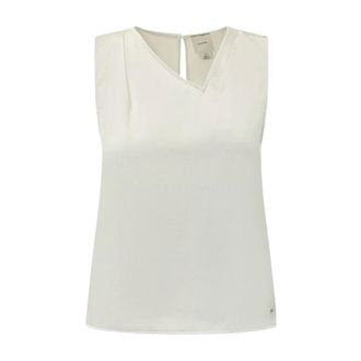 Calvin Klein Damen, Blusen & Hemden, Wei&szlig;, MGr&ouml;&szlig;e