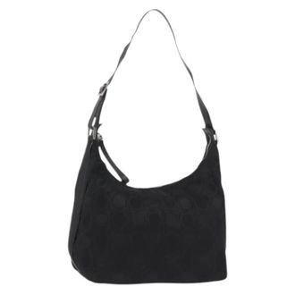 Ferragamo Pre-owned Leder-Schultertasche - - Pre-owned - Damen - Schwarzk - ONE SIZE