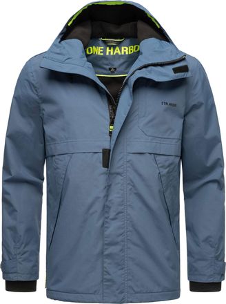 Stone Harbor leichte Herrenjacke Zanjaar mit Fleecefutter & 2-Wege-Rei&szlig;verschluss