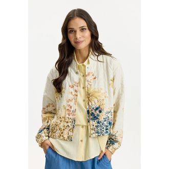 In Front IN Front, Femme, Vestes, Blanc, Taille: 42 FR Blousons Aviateur