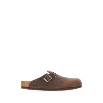 Birkenstock Homme, Chaussures, Brun, Taille: 38 EU Boston Soft Footbed Oiled Leather