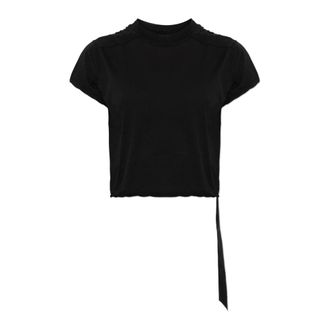 Rick Owens Femme, Tops, Noir, Taille: 40 FR Top &agrave; Bretelle D&eacute;corative