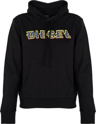Diesel Ginn Hood Sweat &agrave; capuche - Homme - Sweatshirts et sweats &agrave; capuche - Noir - Taille: S