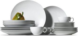 Thomas 18844 Loft Set No 2, Geschirr, Porzellan, Weiss, Spuelmaschinenfest, 16-tlg