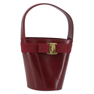 Ferragamo Sac Seau Pre-owned - Femme - Pre-owned - Rouge - Taille: ONE Size