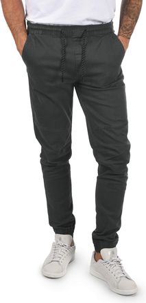 Solid SDHenako Herren Chino Hose Stoffhose mit Stretch und elastischer Beinabschluss, Größe:3XL, Farbe:Forged Iron (2820)