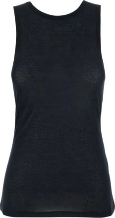 Semicouture Femme, Sport, Noir, Taille: 42 FR Kimmy Tank Top