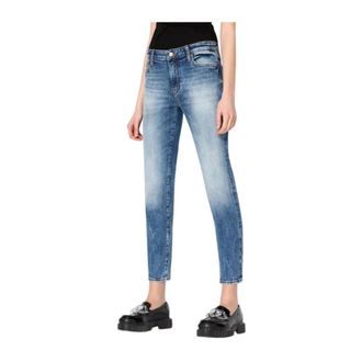 A|X Armani Exchange Klassische Denim Cropped Jeans - - Jeans - Damen - Blau - W30
