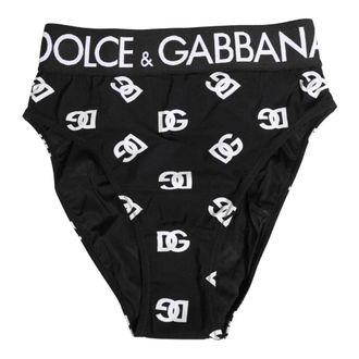 Dolce & Gabbana Midi Slip - - Underwear - Damen - Schwarzk - S