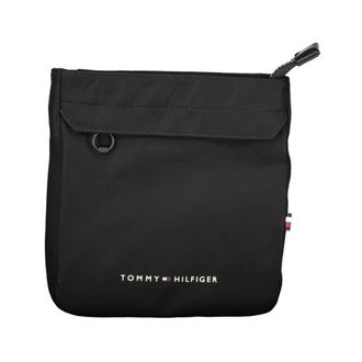 Tommy Hilfiger Schwarze Polyester Herren Umh&auml;ngetasche - - Bags - Herren - Schwarzk - ONE SIZE