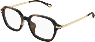 Chlo&eacute; unisex, Accessoires, Brun, Taille: 52 MM Monture Rectangulaire