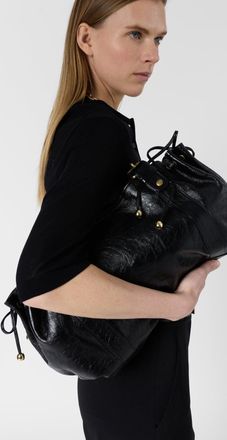 Gerard Darel Polo en maille fine - LAIKA - Noir