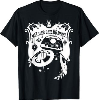 Star Wars BB-8 May Your Days BB Frohe Weihnachten T-Shirt T-Shirt