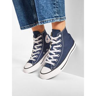 Converse Sneakers aus Stoff Converse Chuck Taylor All Star Hi M9622 Dunkelblau