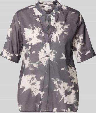 Marc O'Polo Relaxed Fit Kurzarmbluse aus reiner Baumwolle