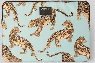 Wouf Laptoptasche mit Allover-Motiv-Print Modell Leopard