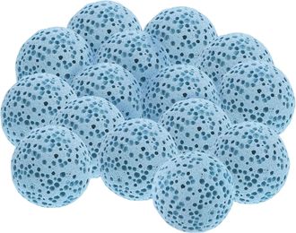NUOBESTY 20 St&uuml;ck Aromatherapie Duftperlen aus Nat&uuml;rlichem Vulkangestein 16mm Runde Lava Diffusorsteine Auto Duftsteine f&uuml;r &Auml;therische &Ouml;le Tragbare Aromaverst&auml;