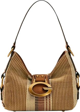Guess Camden Mini Umh&auml;ngetasche - - Bags - Damen - Braun - ONE SIZE