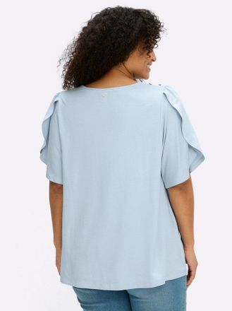 Sheego T-Shirt Shirt Kurzarm