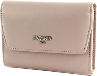 Picard Bingo Geldb&ouml;rse f&uuml;r Damen aus hochwertigem Leder in der Farbe Rosenquarz, Ma&szlig;e: 10x13x2 cm, 88823422D8