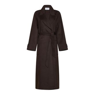 Kaos Kaos - Manteau ceintur&eacute; - Femme - Manteaux - Brun - Taille: 44 FR