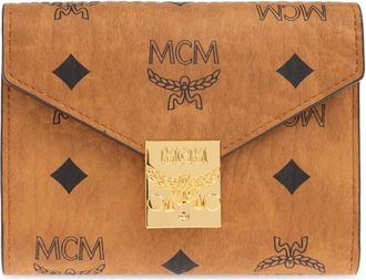 MCM Mcm, unisex, Accessoires, Brun, Taille: ONE Size Wallet With Logo