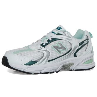 New Balance Herren 530 Walkingschuhe, Wei&szlig;/Neue Fichte/Lehmasche, 7.5