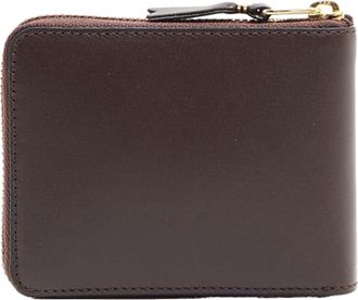Comme Des Gar&ccedil;ons Cowhide Leather Wallet - Brown