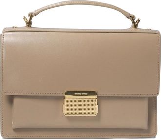 Golden Goose Beige Crossbody Tasche mit Gold Details - - Bags - Damen - Beige - ONE SIZE