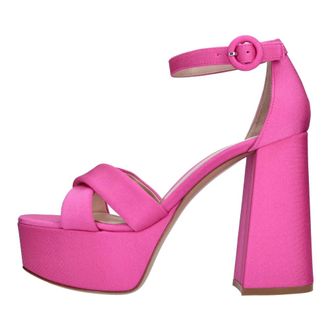 Gianvito Rossi Femme, Chaussures, Rose, Taille: 36 EU Sheridan Lycra Bloom