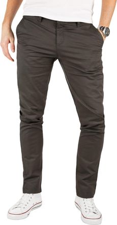 Yazubi Kyle - Graue Herren Chino Hose - Business Chinohosen Für Männer - Baumwollhose, Grau (Iron Gate 193910), W34/L32