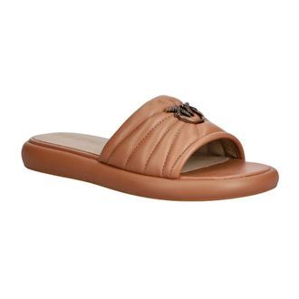 Pinko Pinko - Fiona 03 Claquette - Femme - Chaussures - Brun - Taille: 36 EU